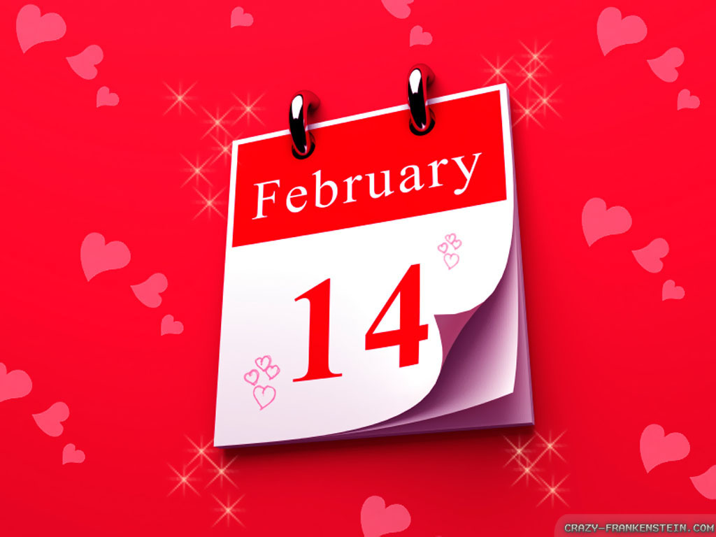 14 February Valentines Day Wallpaper 1024x768 26212